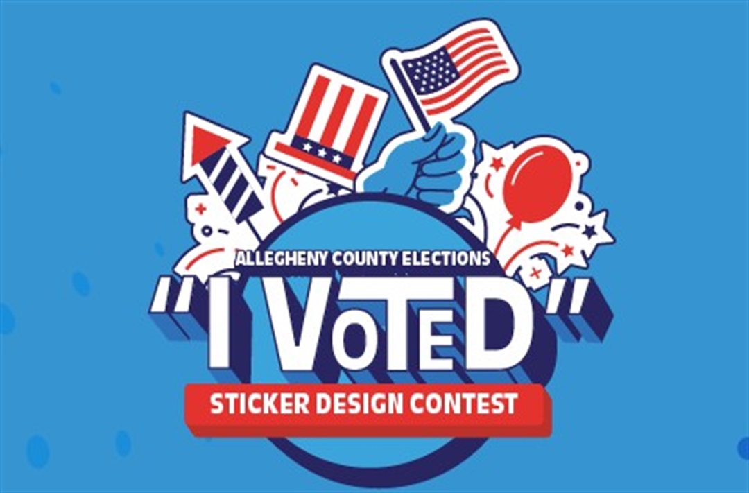 "I Voted" Sticker Contest - Allegheny County, PA